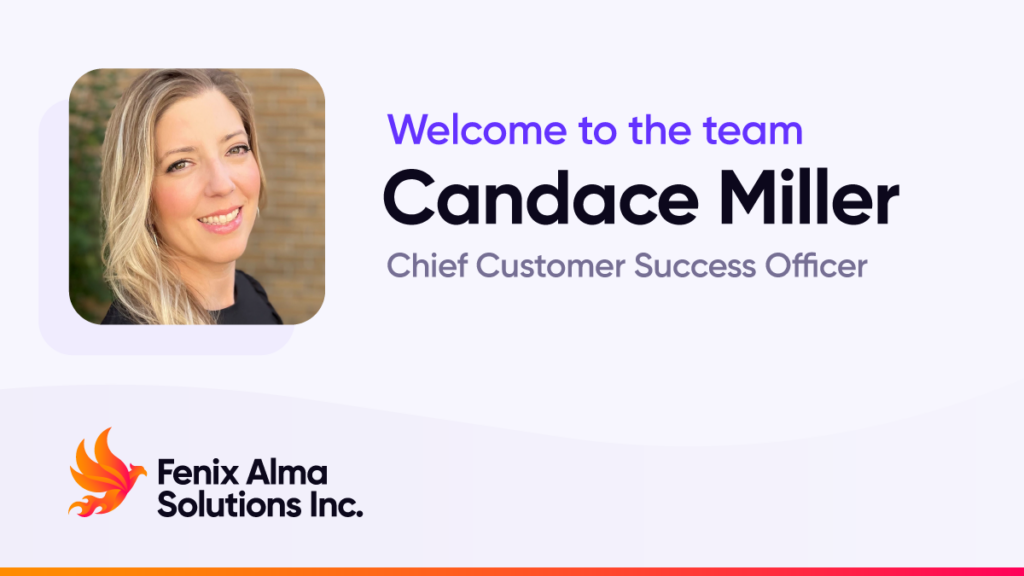 Welcome to the Team Candace Miller — Fenix Alma Solutions Inc.
